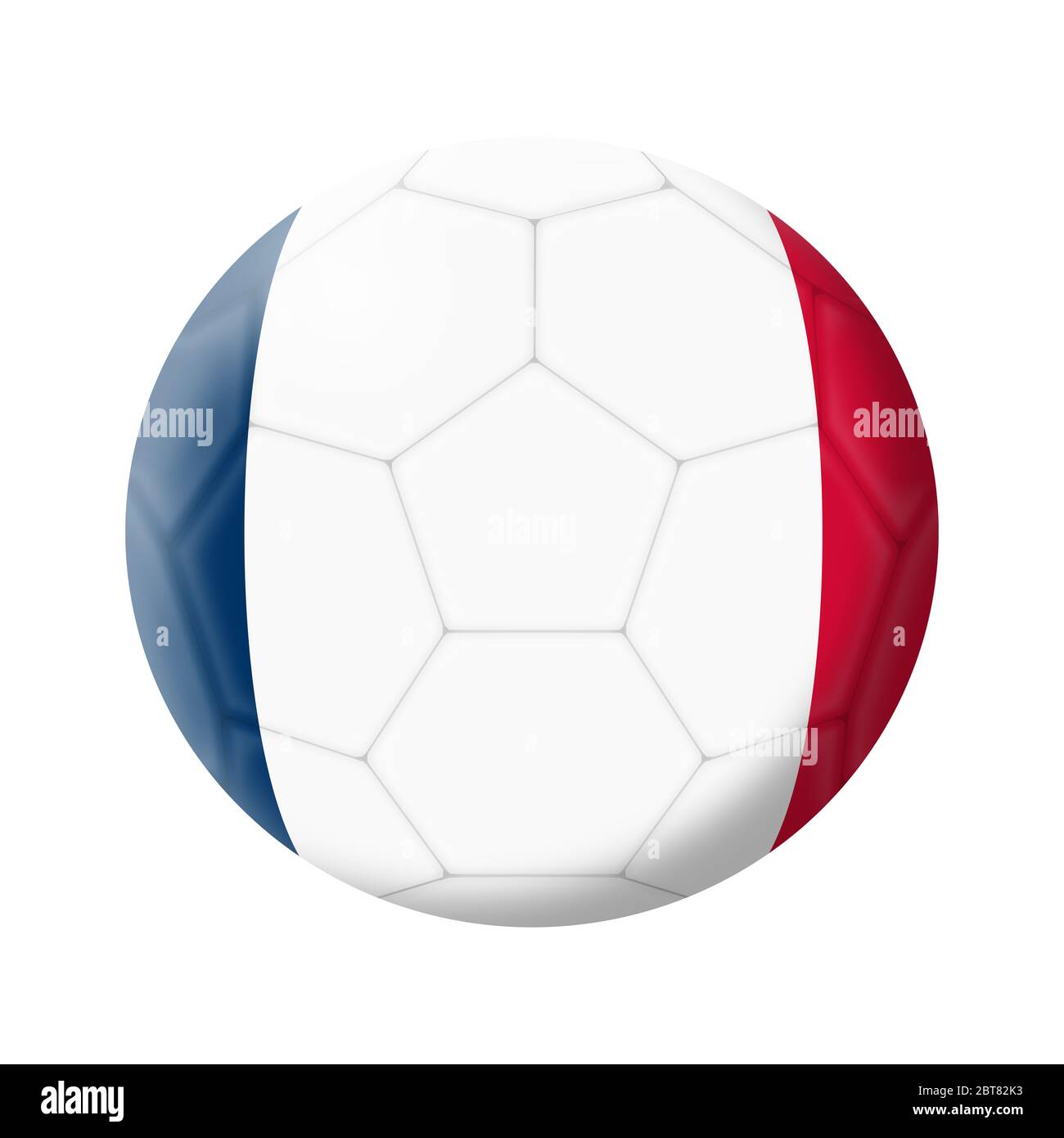 France soccer ball football illustration isolated on white with ...
