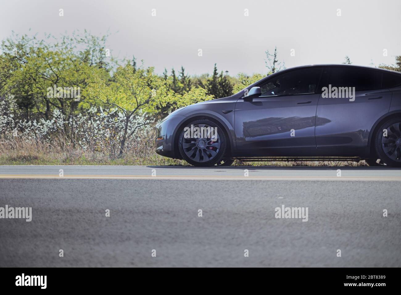 5/10/20 - Atlantic Highlands,NJ - Teslas all new Model Y looks familiar ...