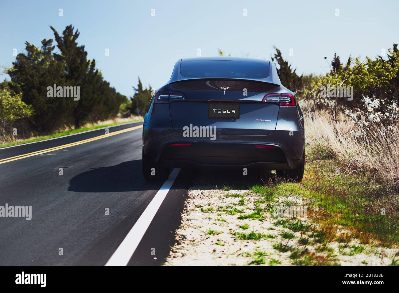 5/10/20 - Atlantic Highlands,NJ - Teslas all new Model Y looks familiar ...