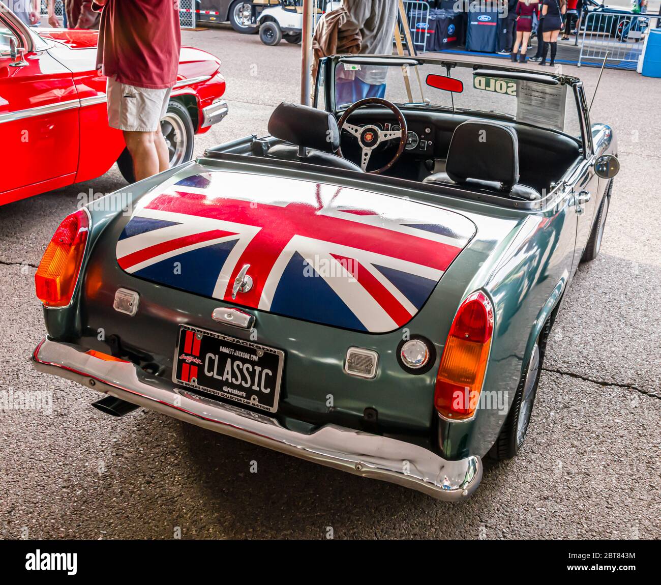 2019 Barrett-Jackson Scottsdale Auction, 1969 Austin-Healey Sprite ...