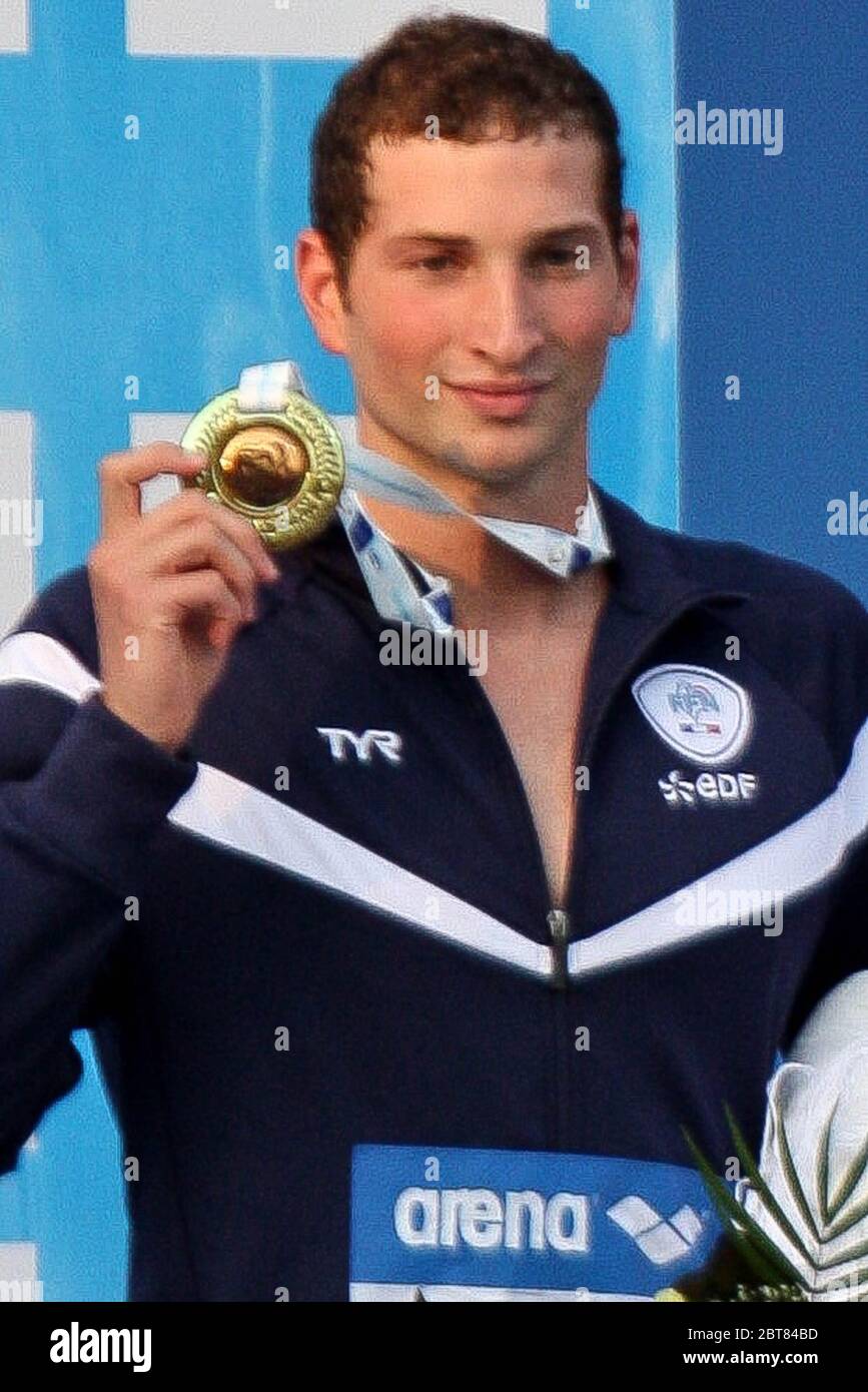 William Meynard of French Podium100 M NL Men during the Swimming ...