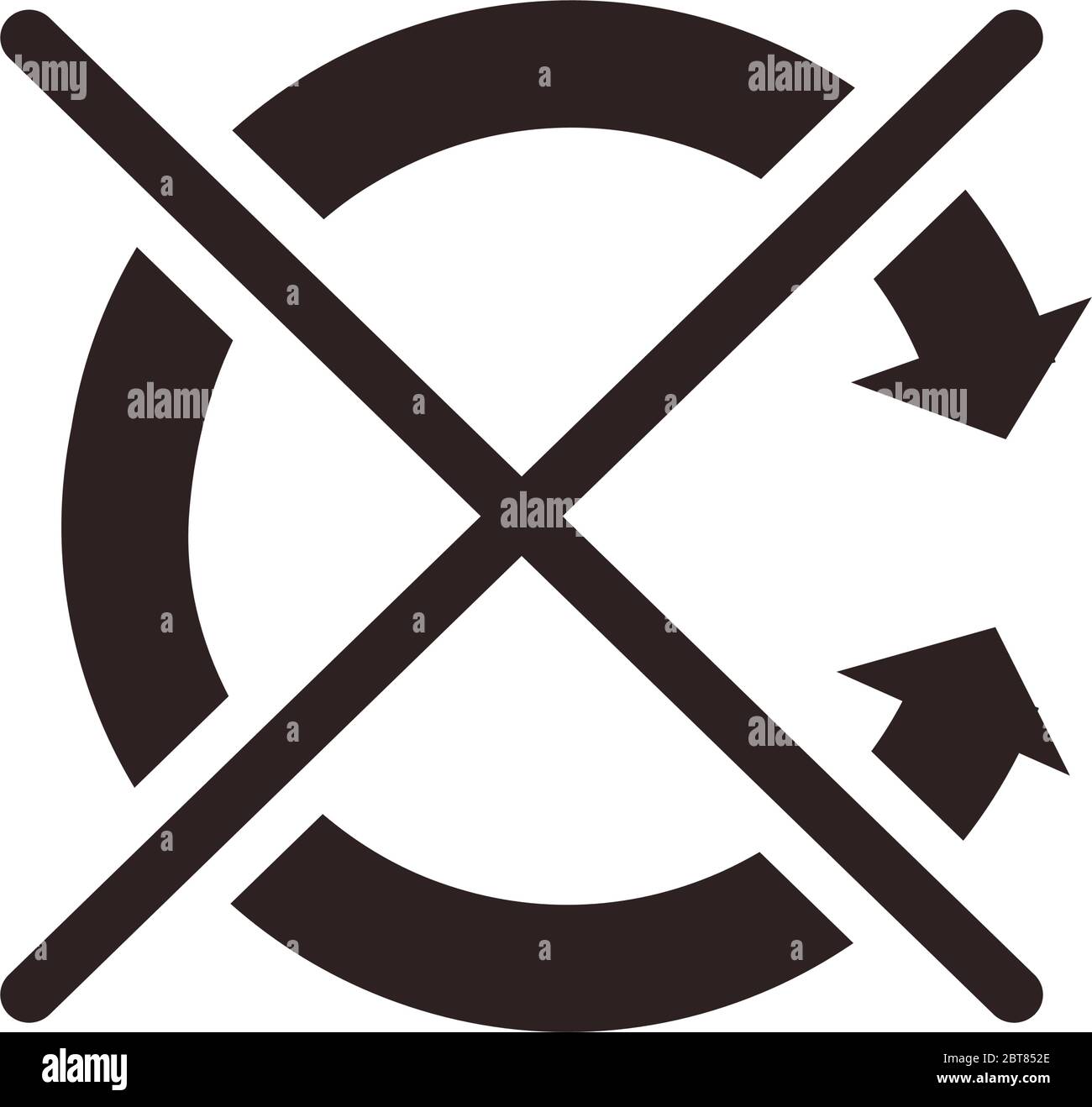 Do not roll flat style icon design, Cardboard delivery logistics ...