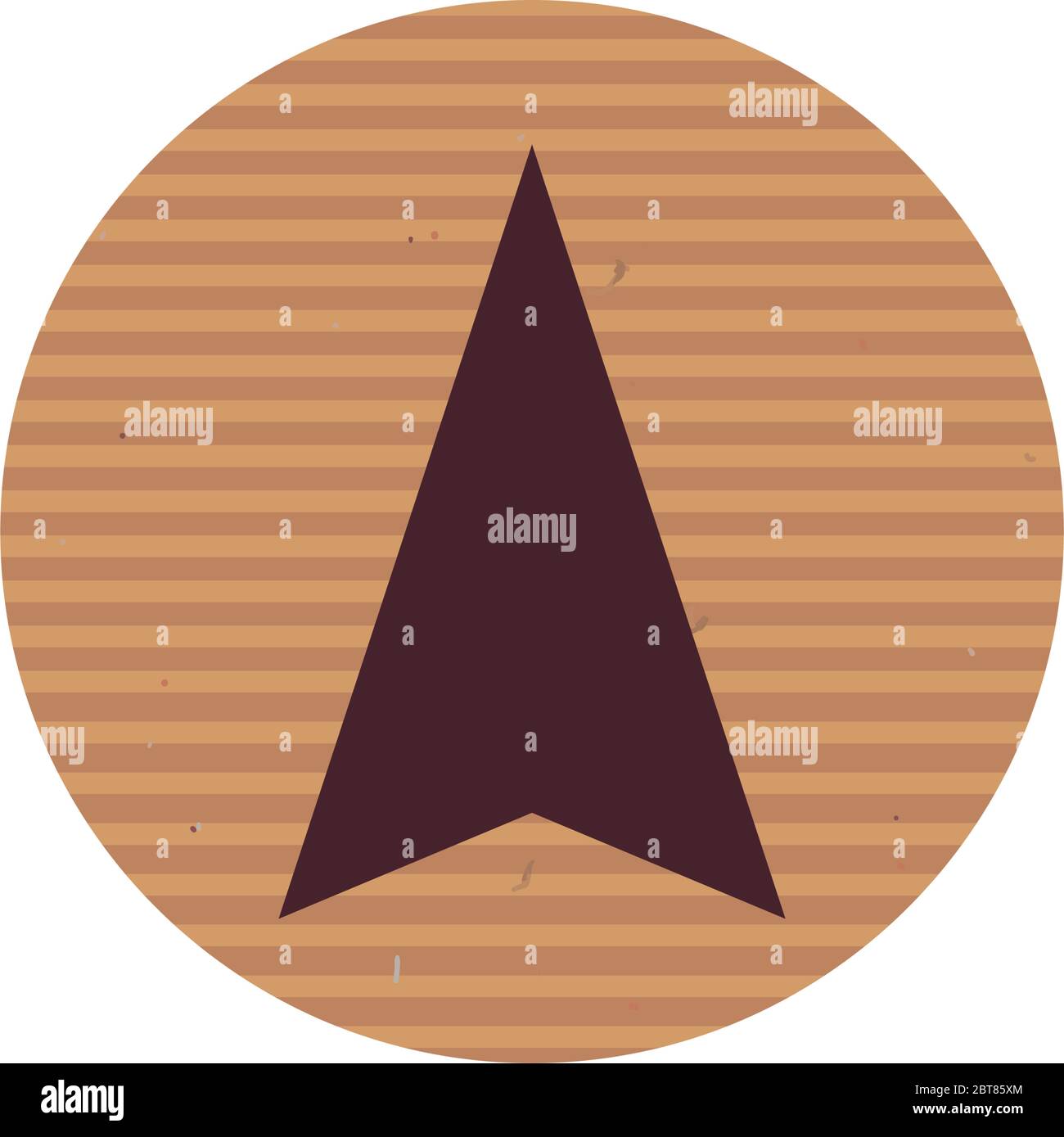 Gps arrow line style icon design, Map travel navigation route road ...