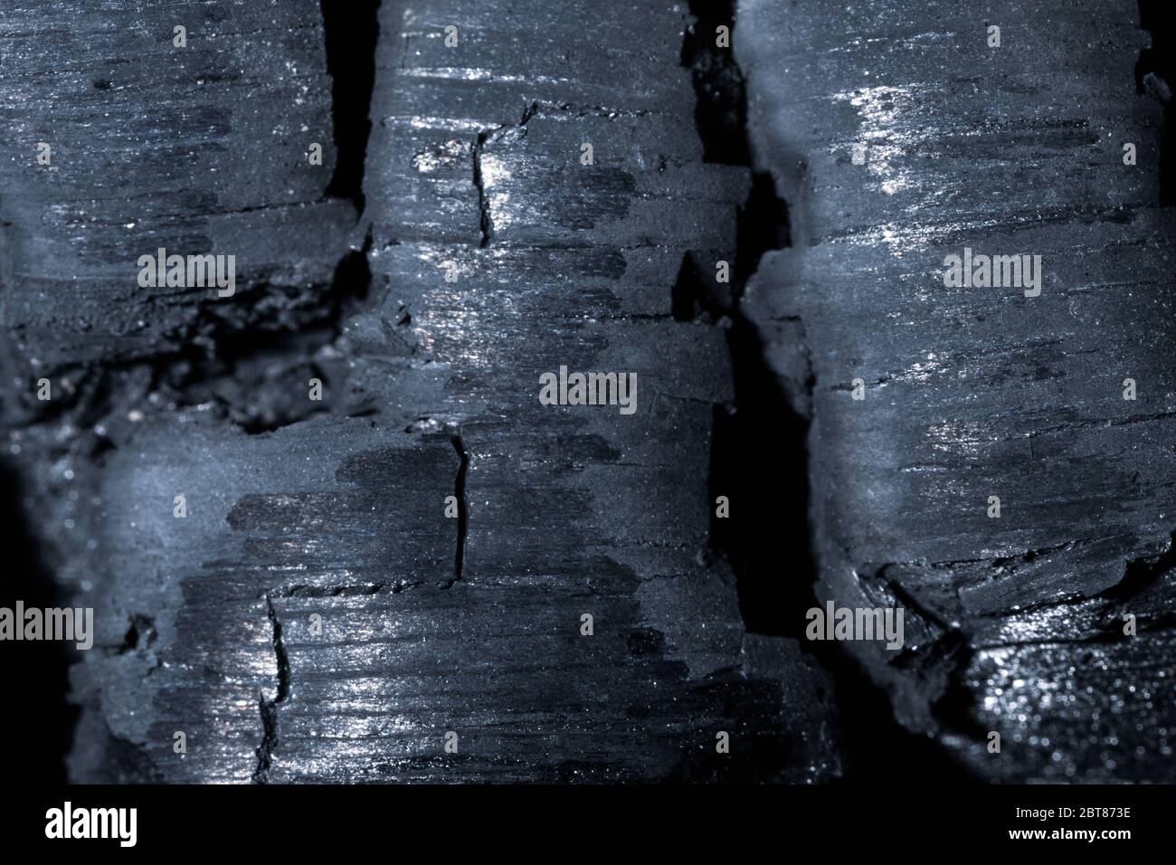 Burnt wood surface texture extreme close-up view, macro photography ...