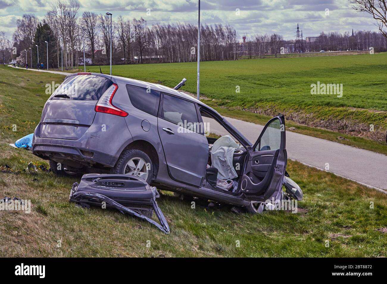 Final Destination 2 Car Crash Scene