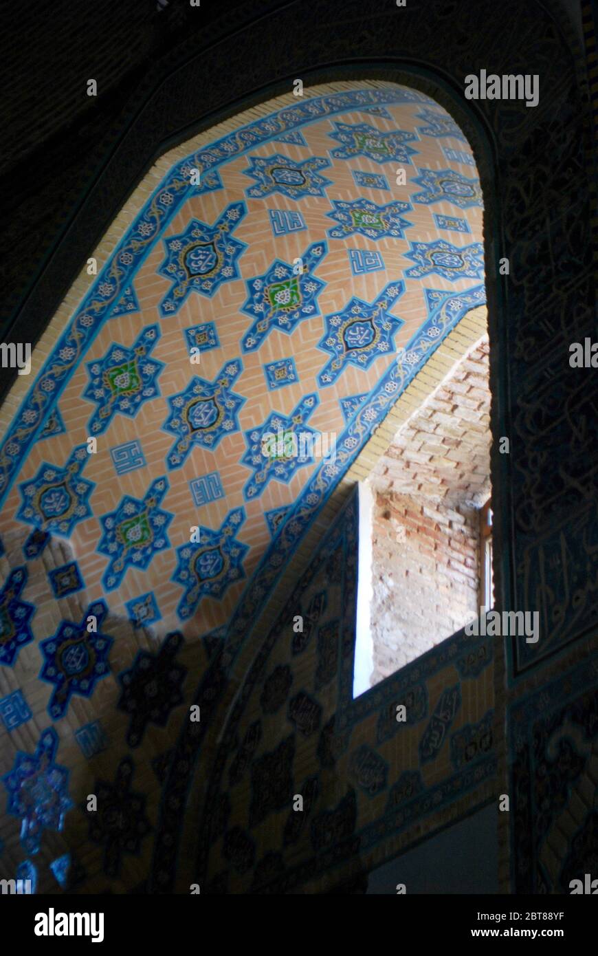 Blue Mosque, Tabriz, Iran Stock Photo - Alamy