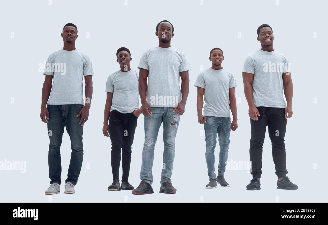 in full growth. team of young people stepping forward Stock Photo - Alamy