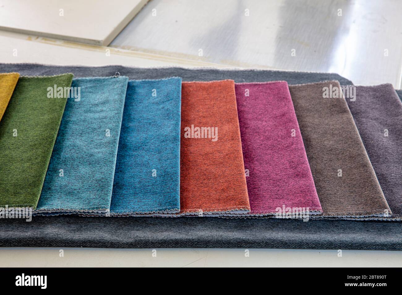 Upholstery fabric samples, fabric card. colorful fabric sampler chart ... Upholstery fabric samples, fabric card. colorful fabric sampler chart ...