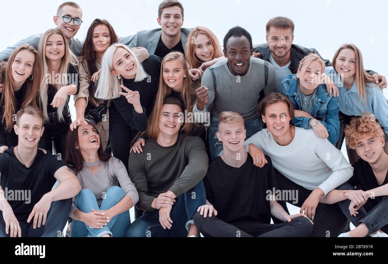 Large diverse group people gathered hi-res stock photography and images ...