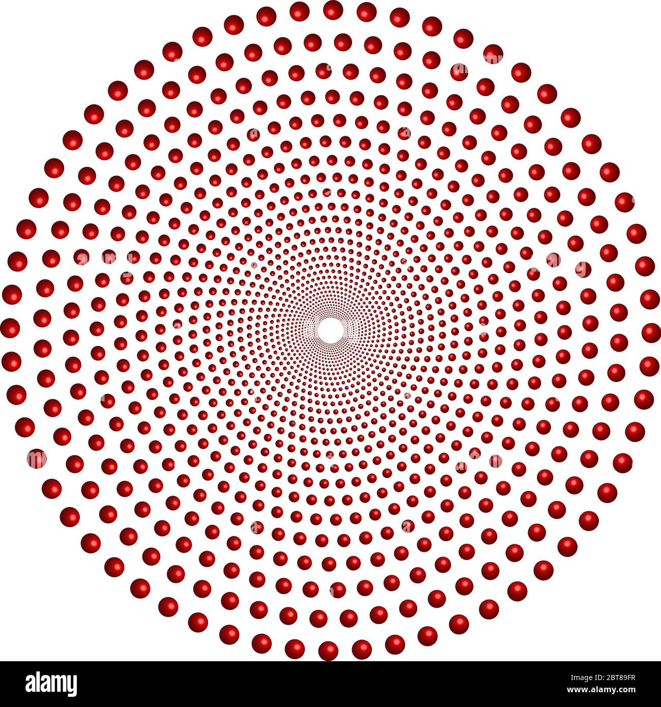Red circle optical illusion hi-res stock photography and images - Alamy