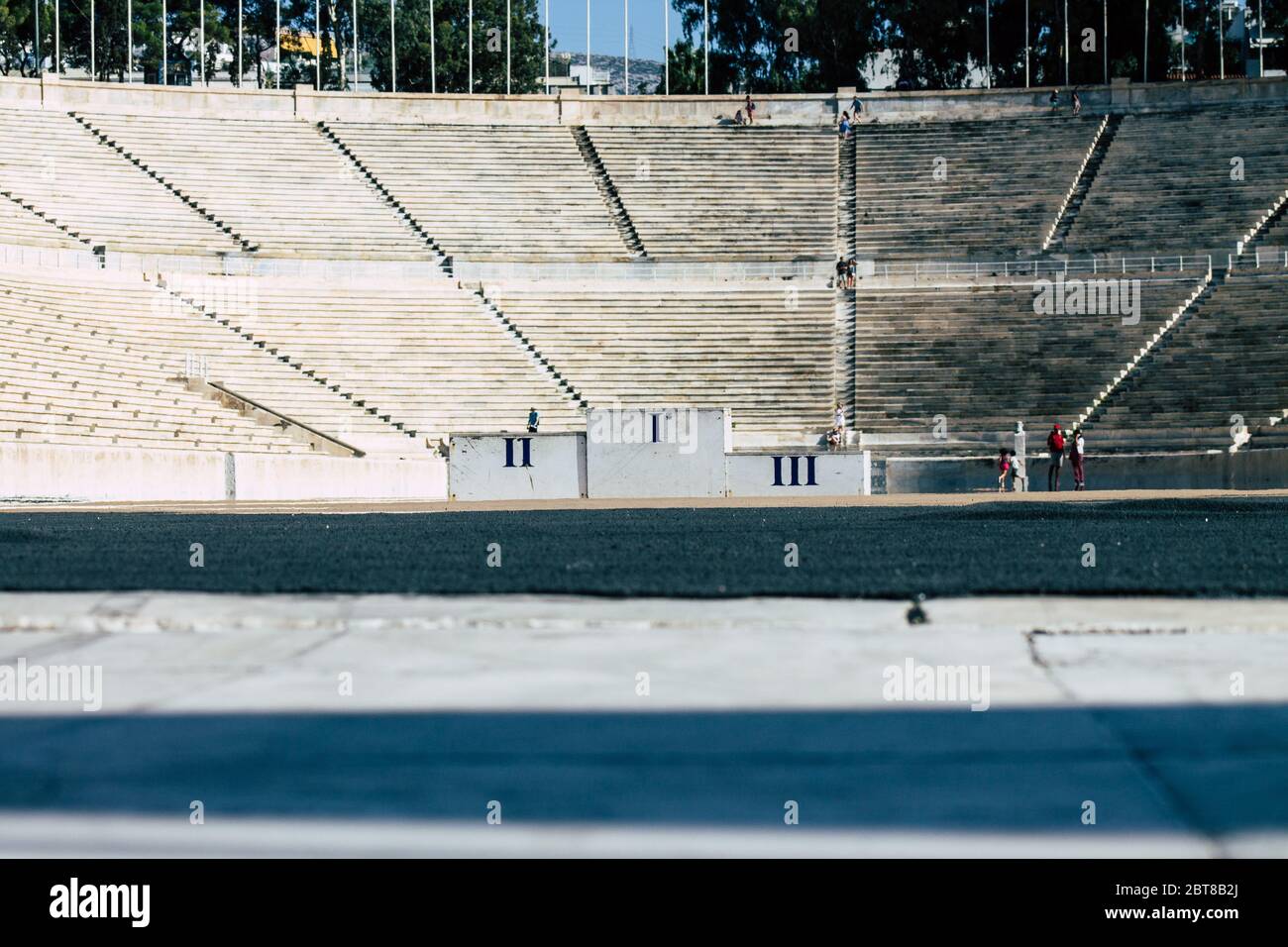 Athens Greece September 2, 2019 View of the Panathenaic Stadium or ...