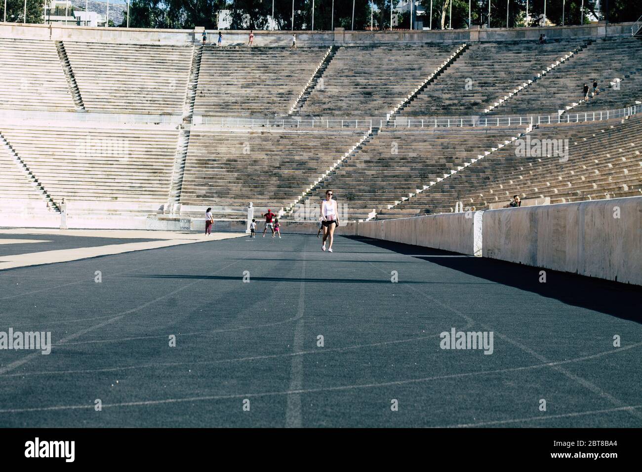 Athens Greece September 2, 2019 View of the Panathenaic Stadium or ...
