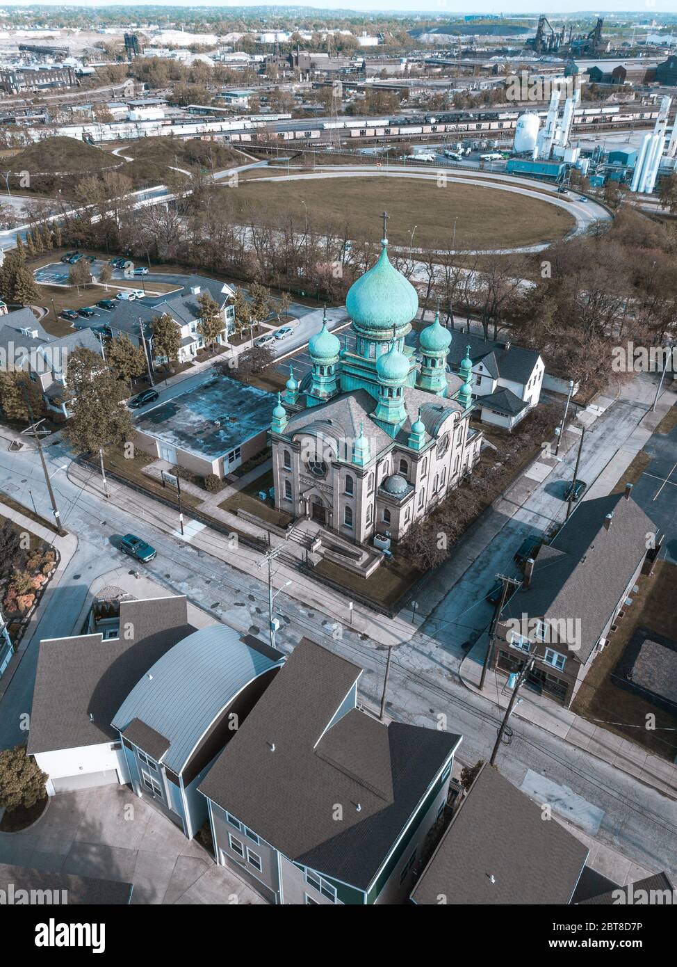 Saint Theodosius Orthodox Church Stock Photo - Alamy