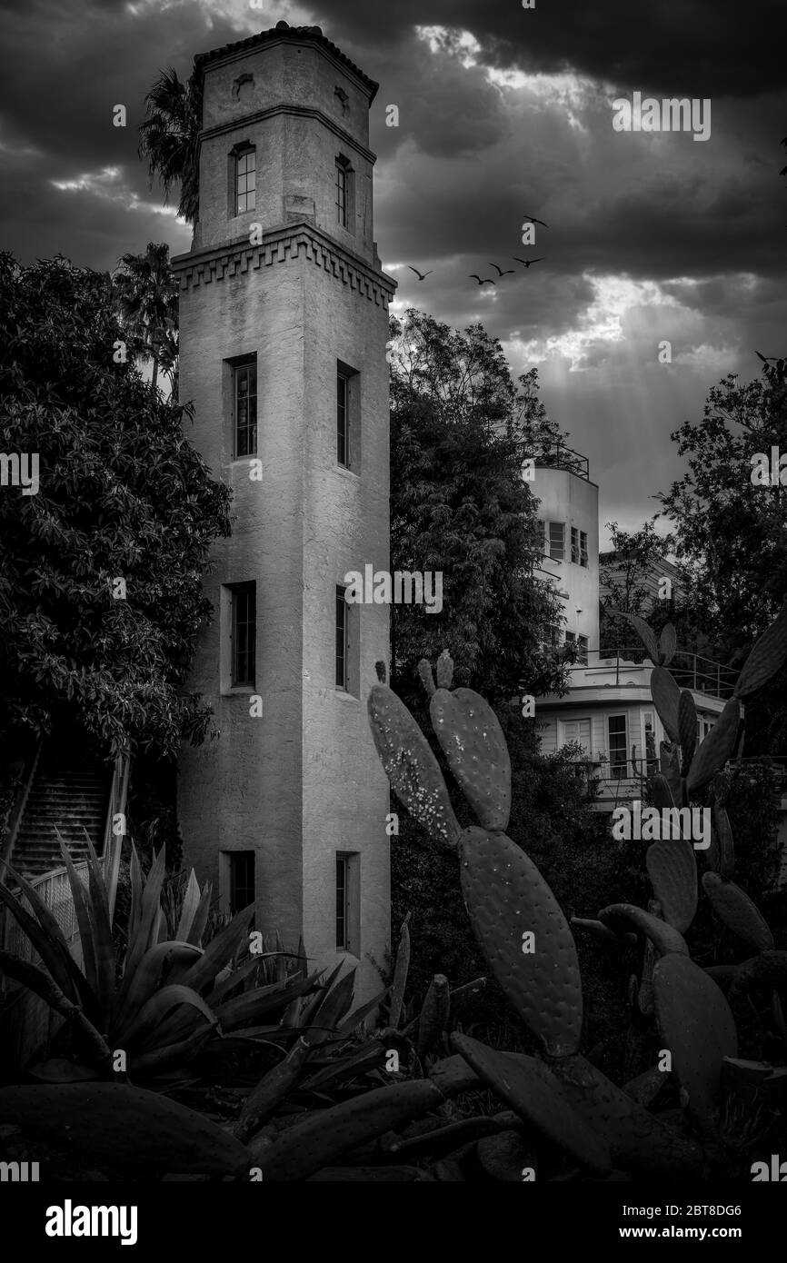 Black And White Tom Tower High Resolution Stock Photography and Images ...