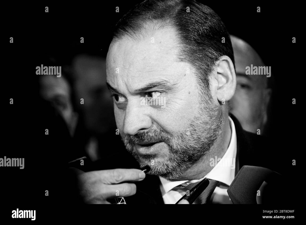 Eu leaders meeting in Black and White Stock Photos & Images - Alamy