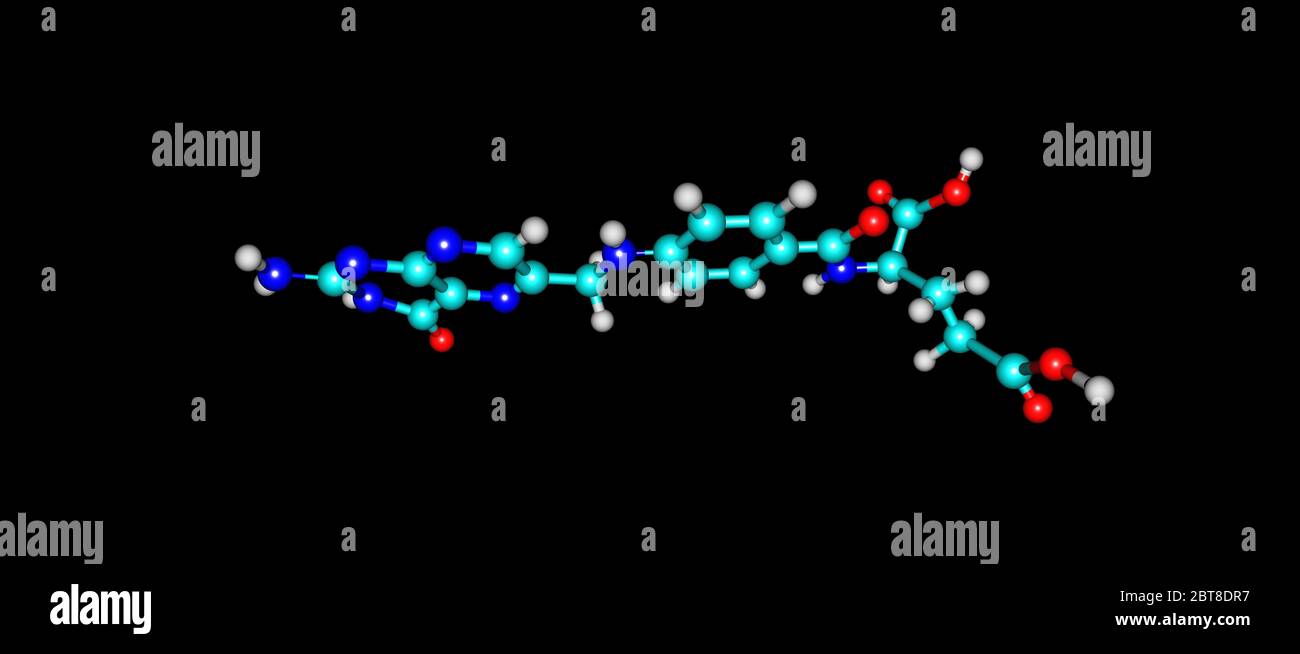 Folate or folic acid or vitamin B9 is one of the B vitamins. 3d ...