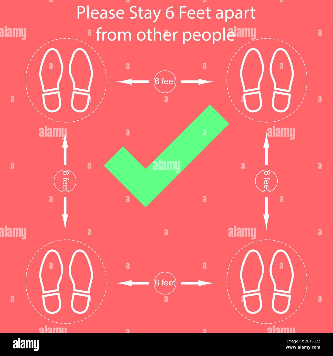 Floor marking Stock Vector Images - Alamy