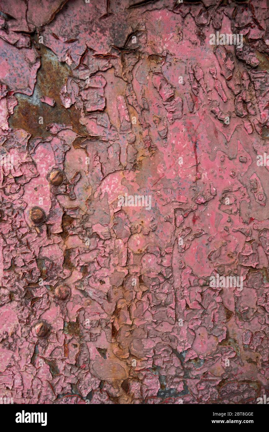 Rusted metal chipping paint hi-res stock photography and images - Alamy