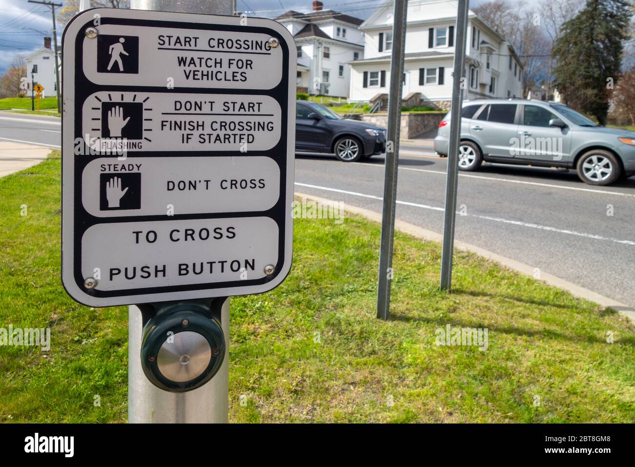 Push button for accessible signal hi-res stock photography and images ...