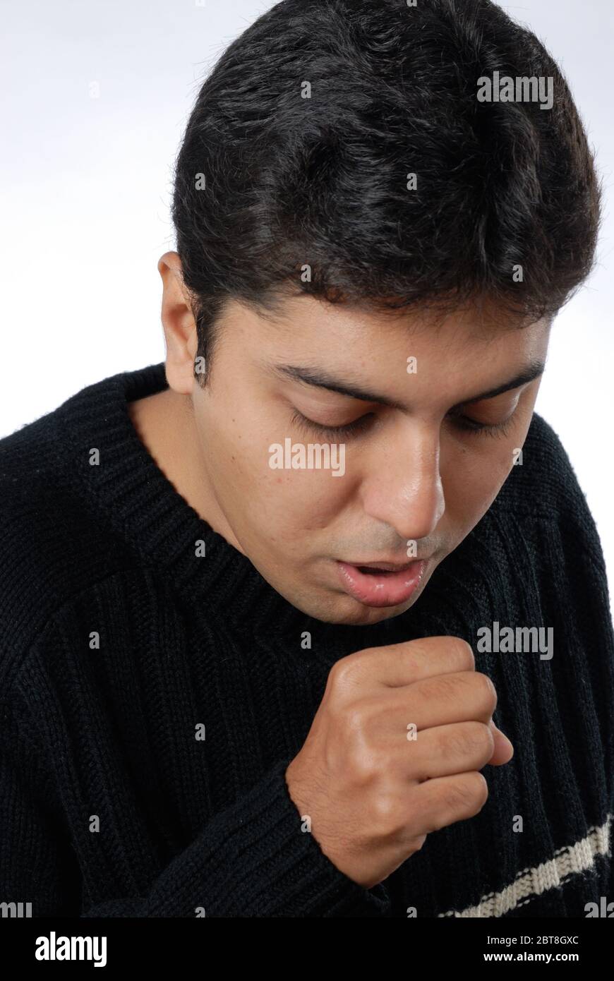 Indian man chest pain hi-res stock photography and images - Alamy