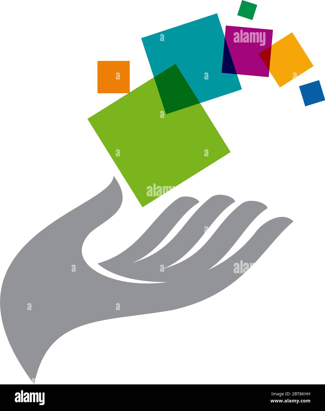 Pixels symbol Cut Out Stock Images & Pictures - Alamy