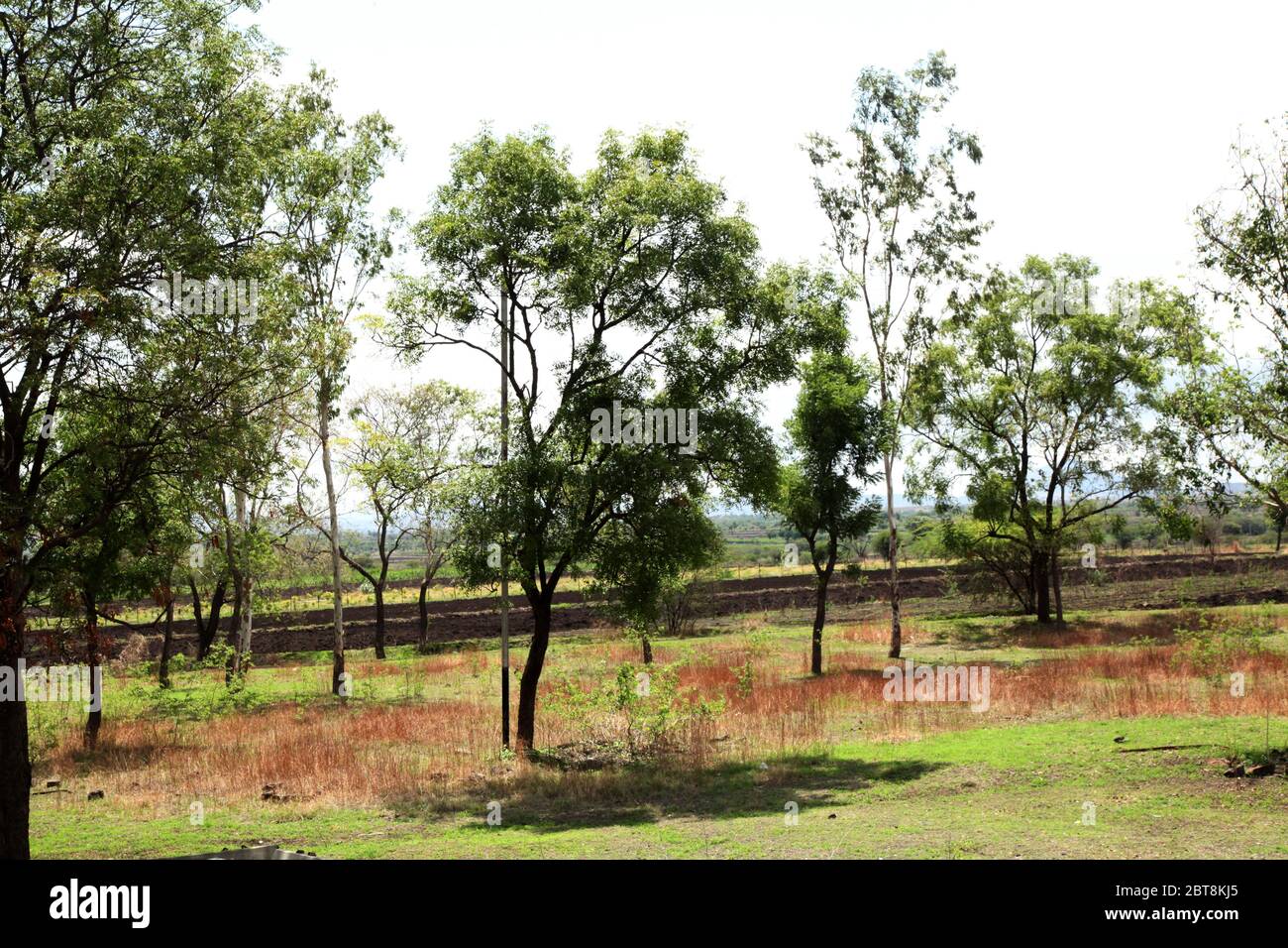 Beautiful Landscape, Village Surrounded by Greenery Mountain, Indian ...