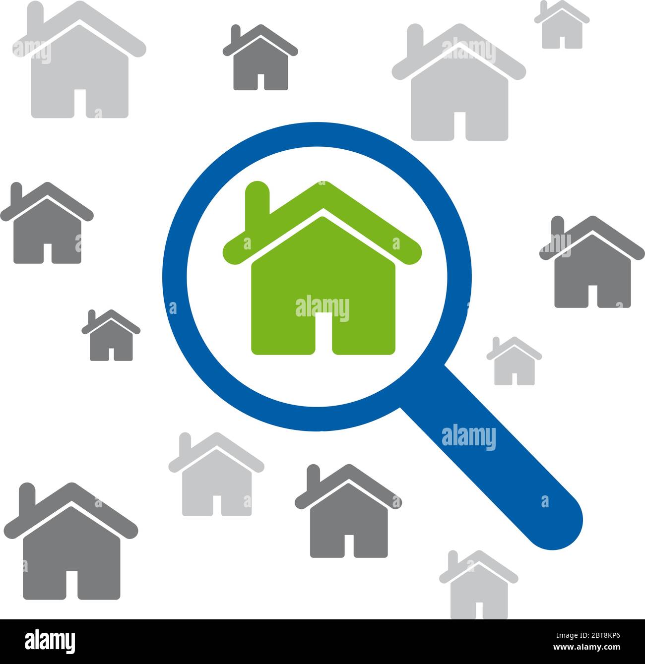 Vector sign Search Home Stock Vector Image & Art - Alamy