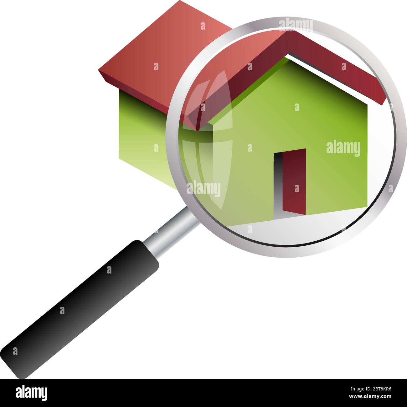 Vector sign Search Home Stock Vector Image & Art - Alamy