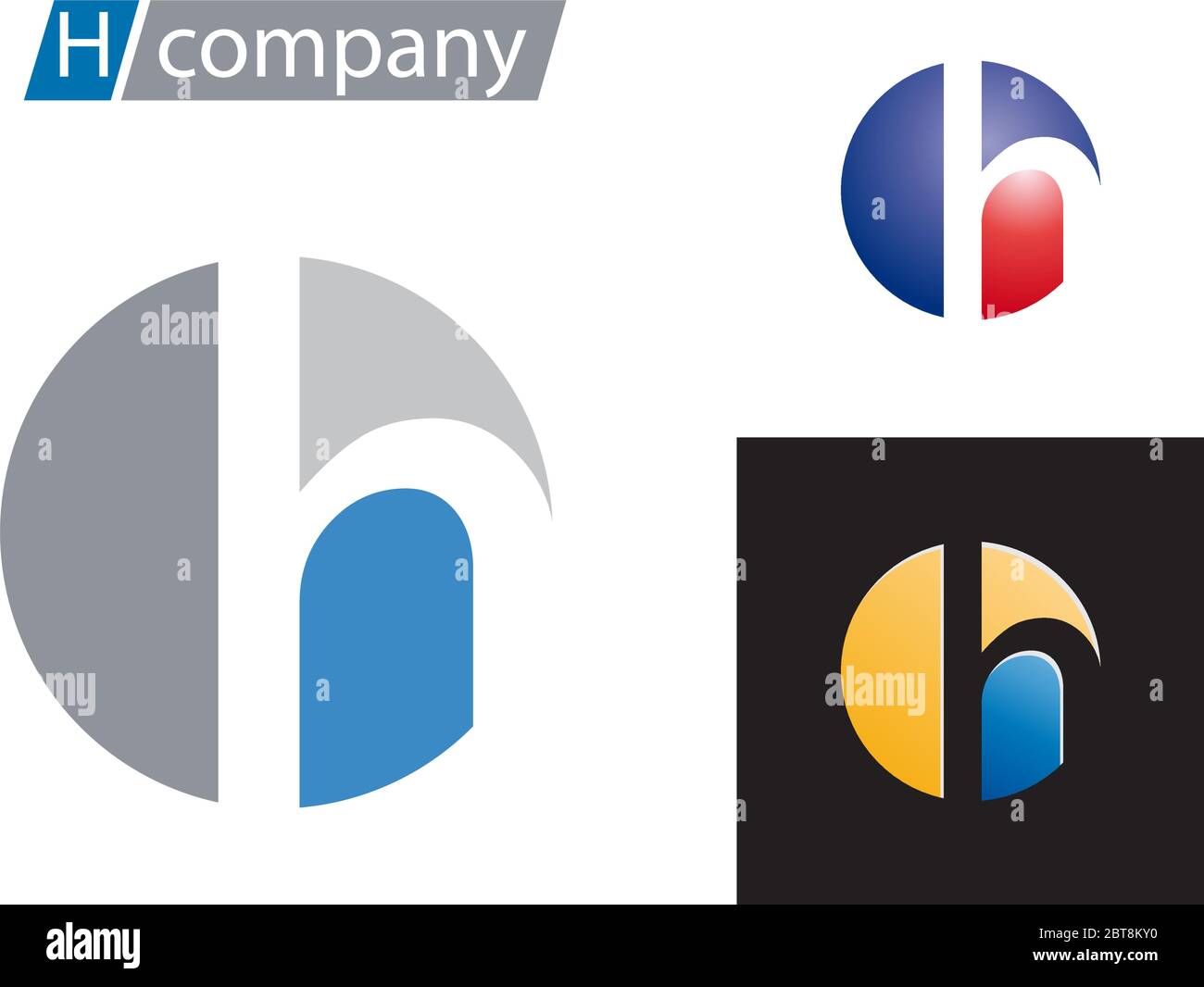 Vector sign spherical letter H Stock Vector Image & Art - Alamy