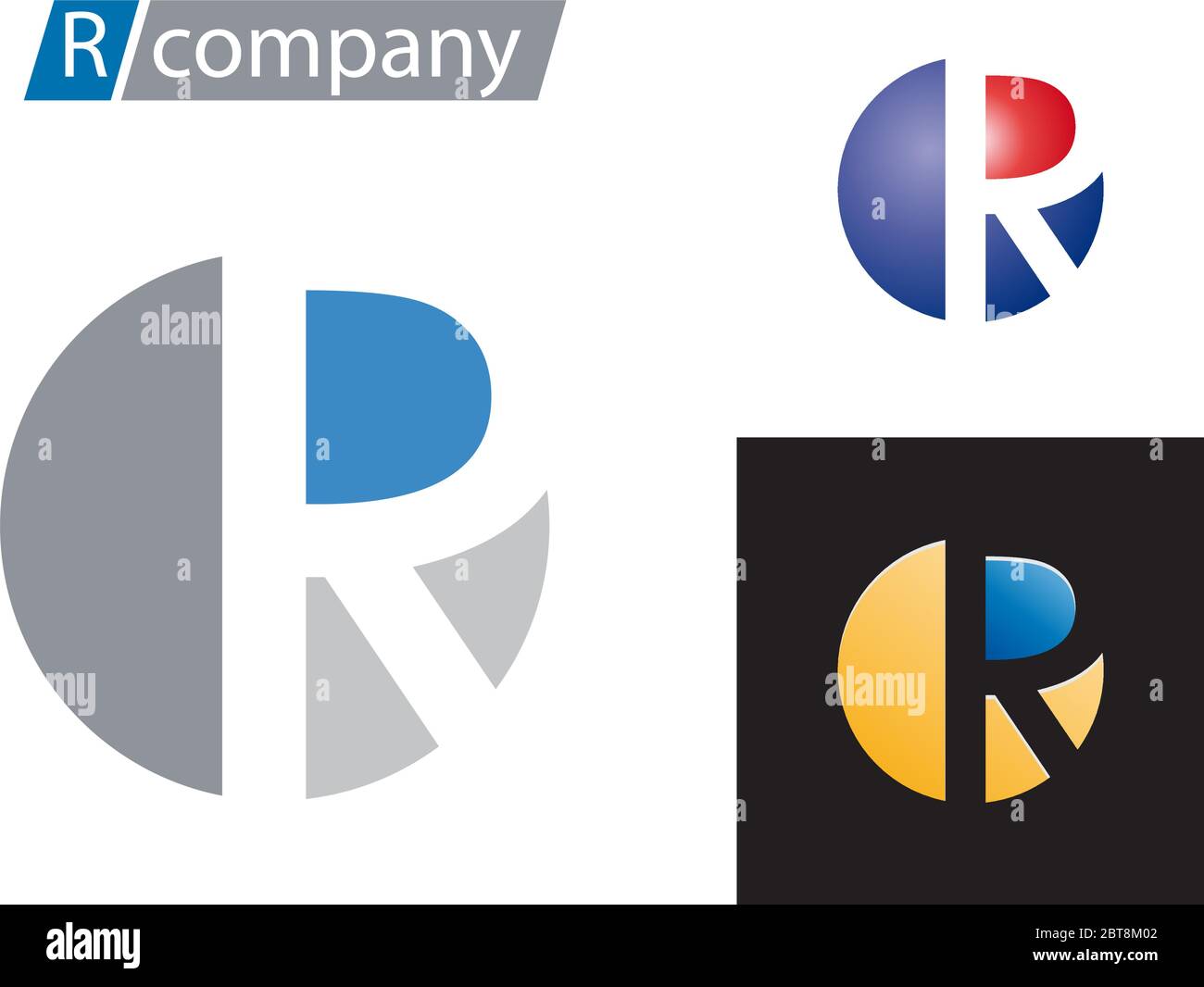 Vector sign spherical letter R Stock Vector Image & Art - Alamy