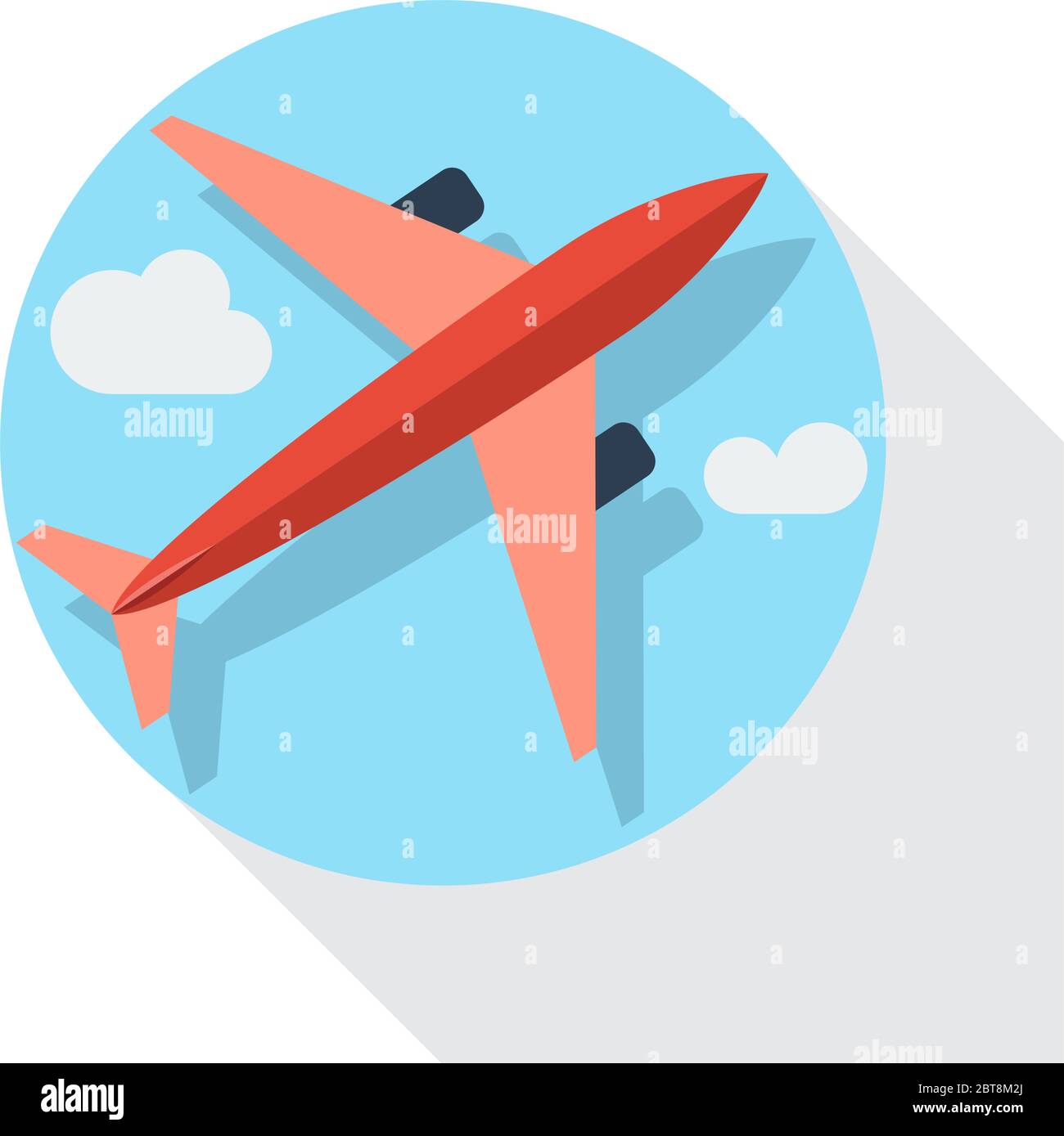 Vector sign airplane, flat design Stock Vector Image & Art - Alamy