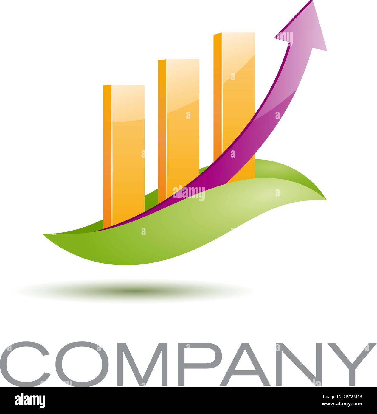 Vector logo Green Economy Stock Vector Image & Art - Alamy