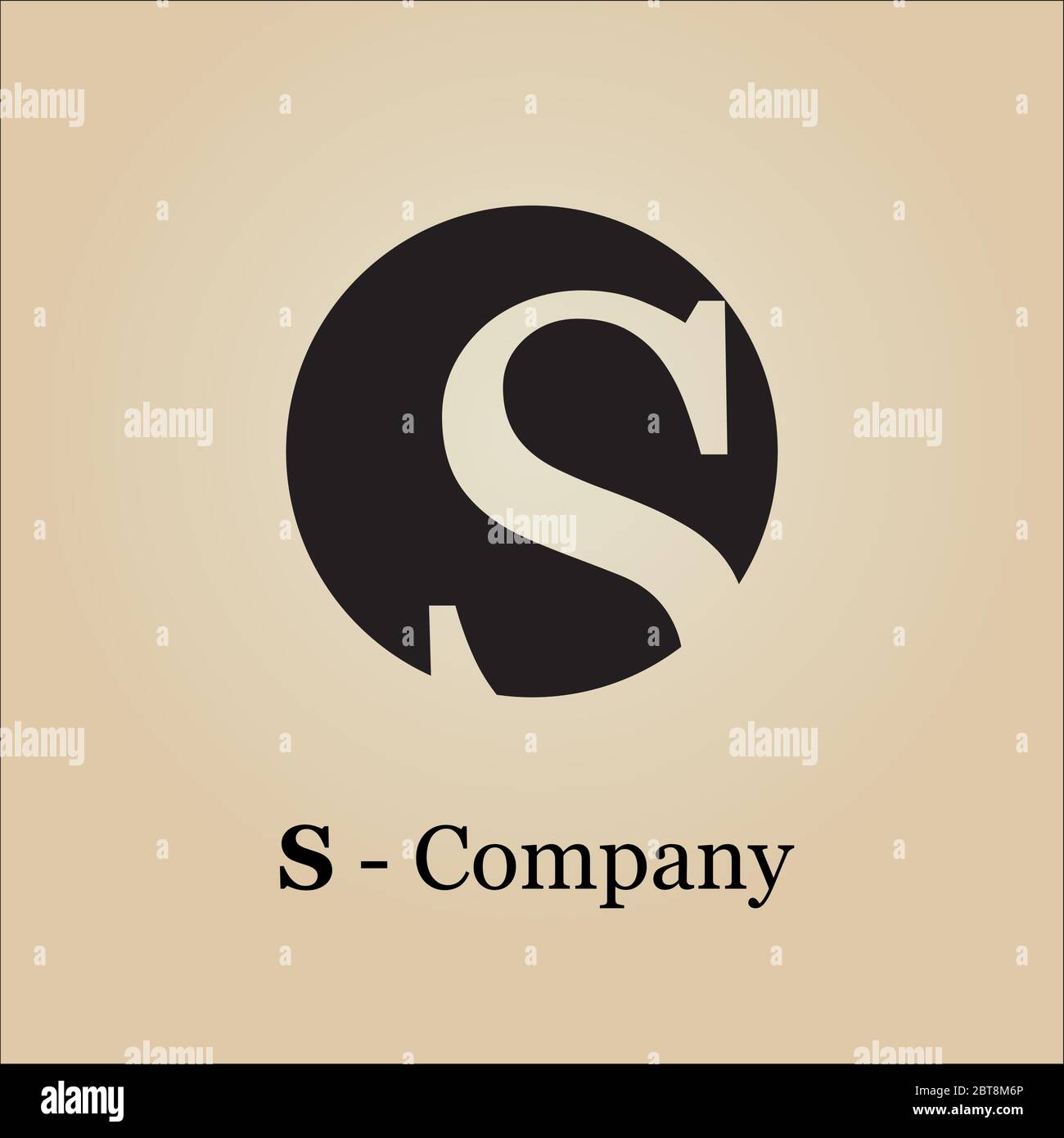 Vector sign initial letter S Stock Vector Image & Art - Alamy
