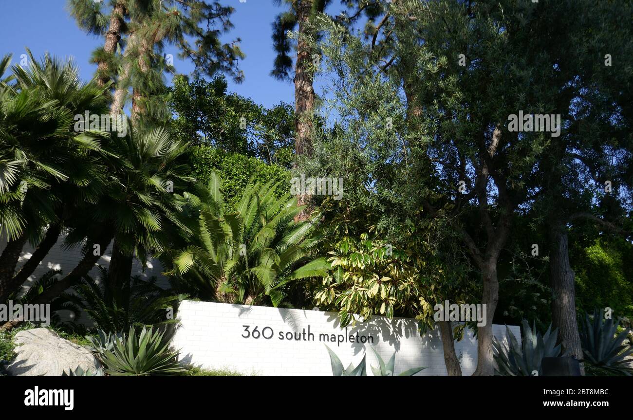 Beverly Hills, California, USA 23rd May 2020 A general view of ...