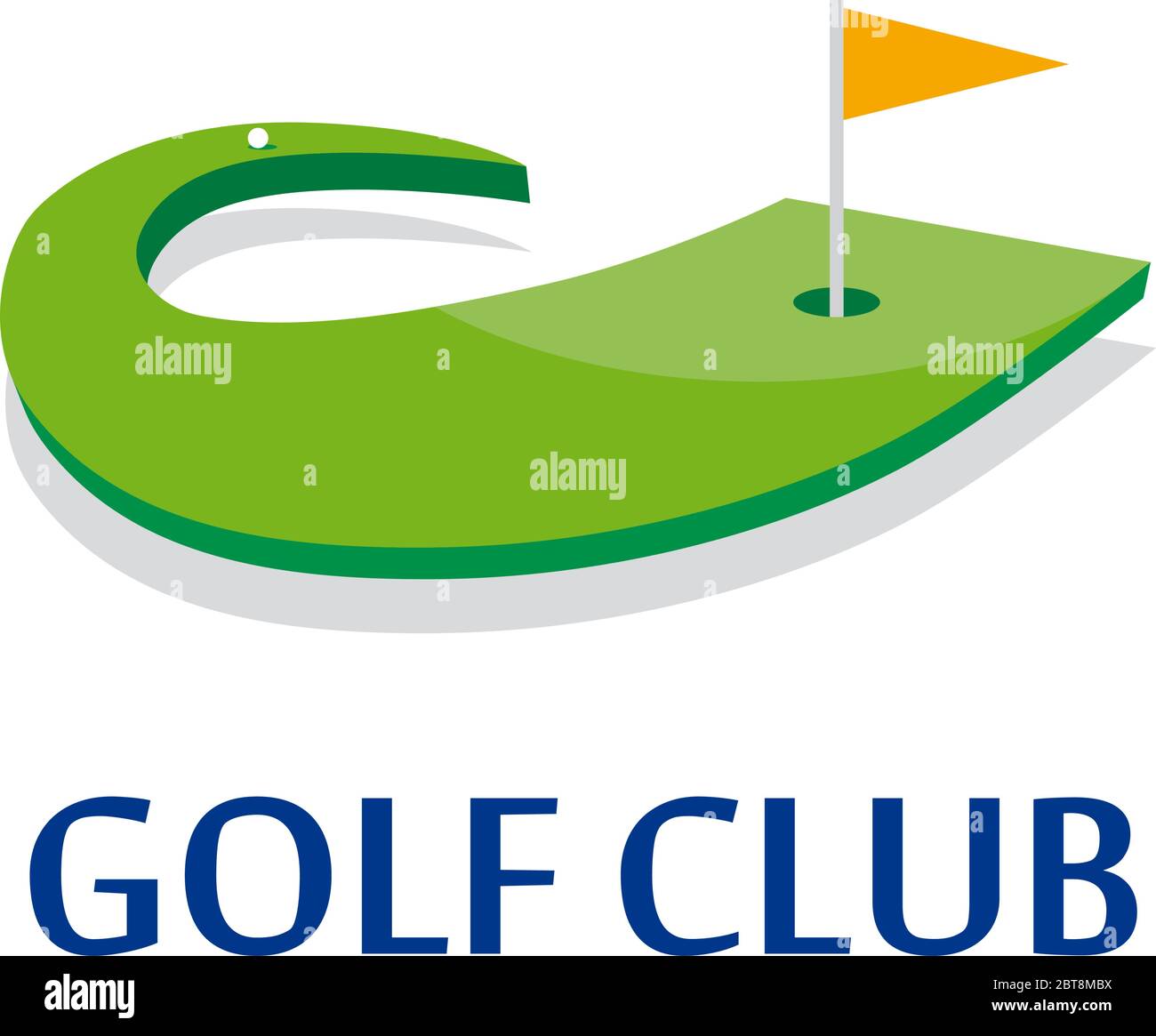Vector sign abstract Golf Club Stock Vector Image & Art - Alamy