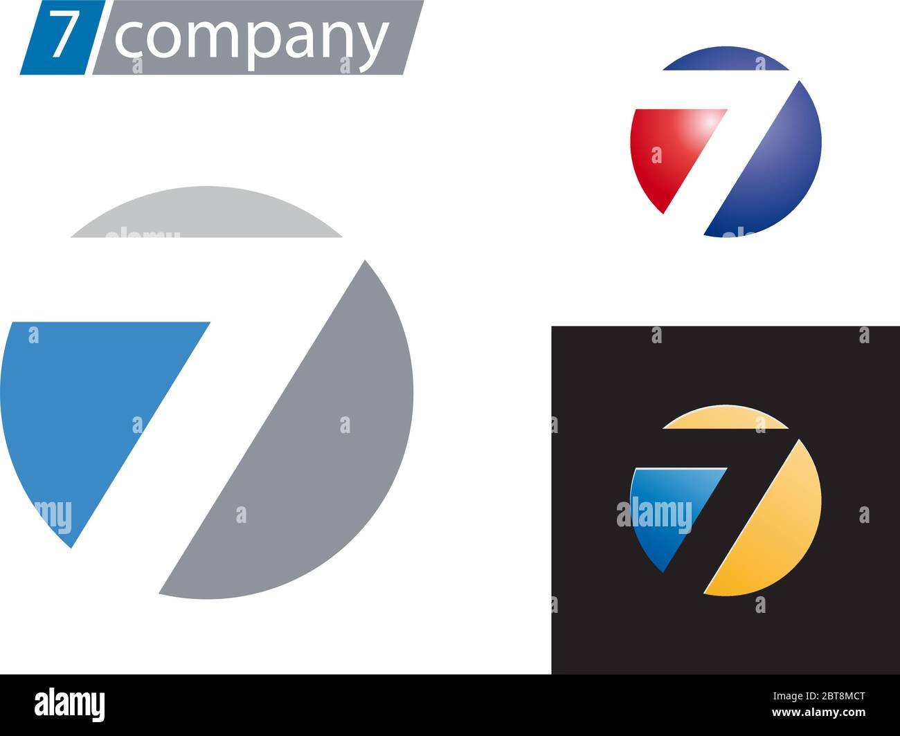 Number 7 Stock Vector Images - Alamy