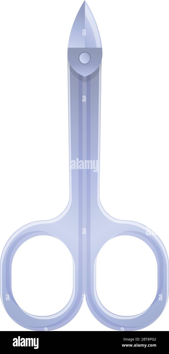 Manicure scissors icon. Cartoon of manicure scissors vector icon for ...