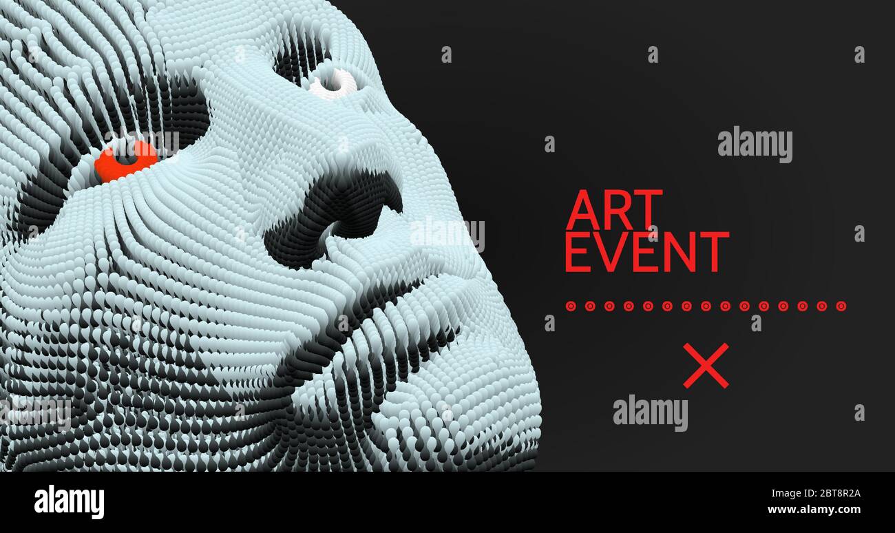 Futuristic ai event poster Stock Vector Images - Alamy