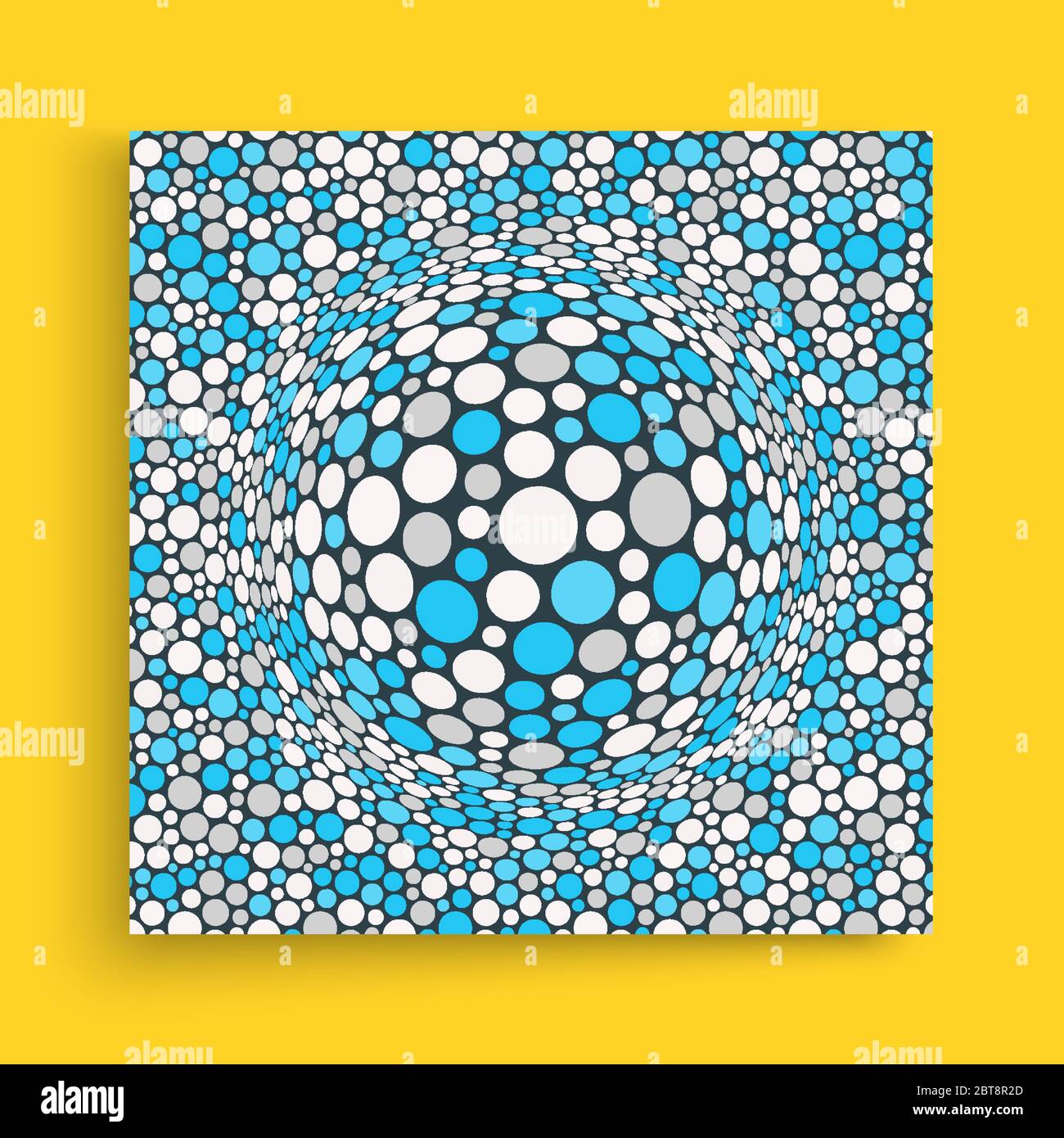 Optical effect convex Stock Vector Images - Alamy