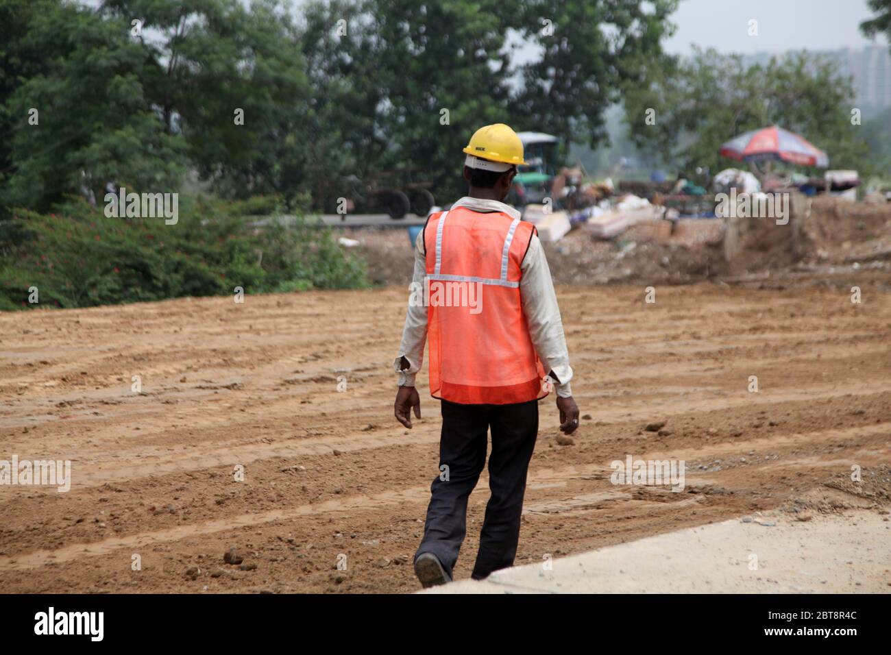 Construction Building, Interior Work, Workers under construction ...