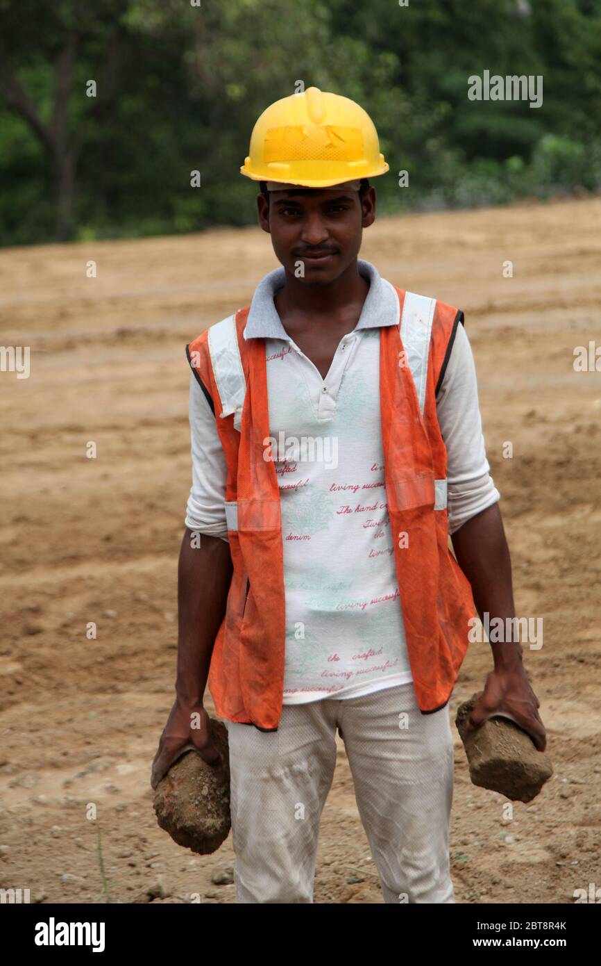 Construction Building, Interior Work, Workers under construction ...