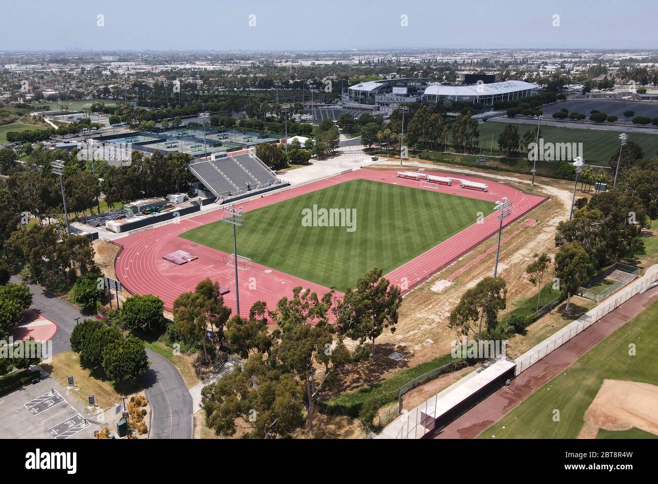 Carson, United States. 23rd May, 2020. A general overall view of the ...