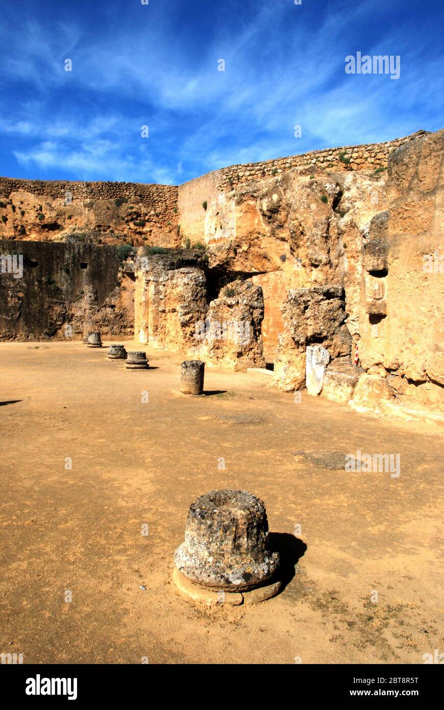 Ancient Roman tomb of Servilia archaeological complex, Carmona, Seville ...