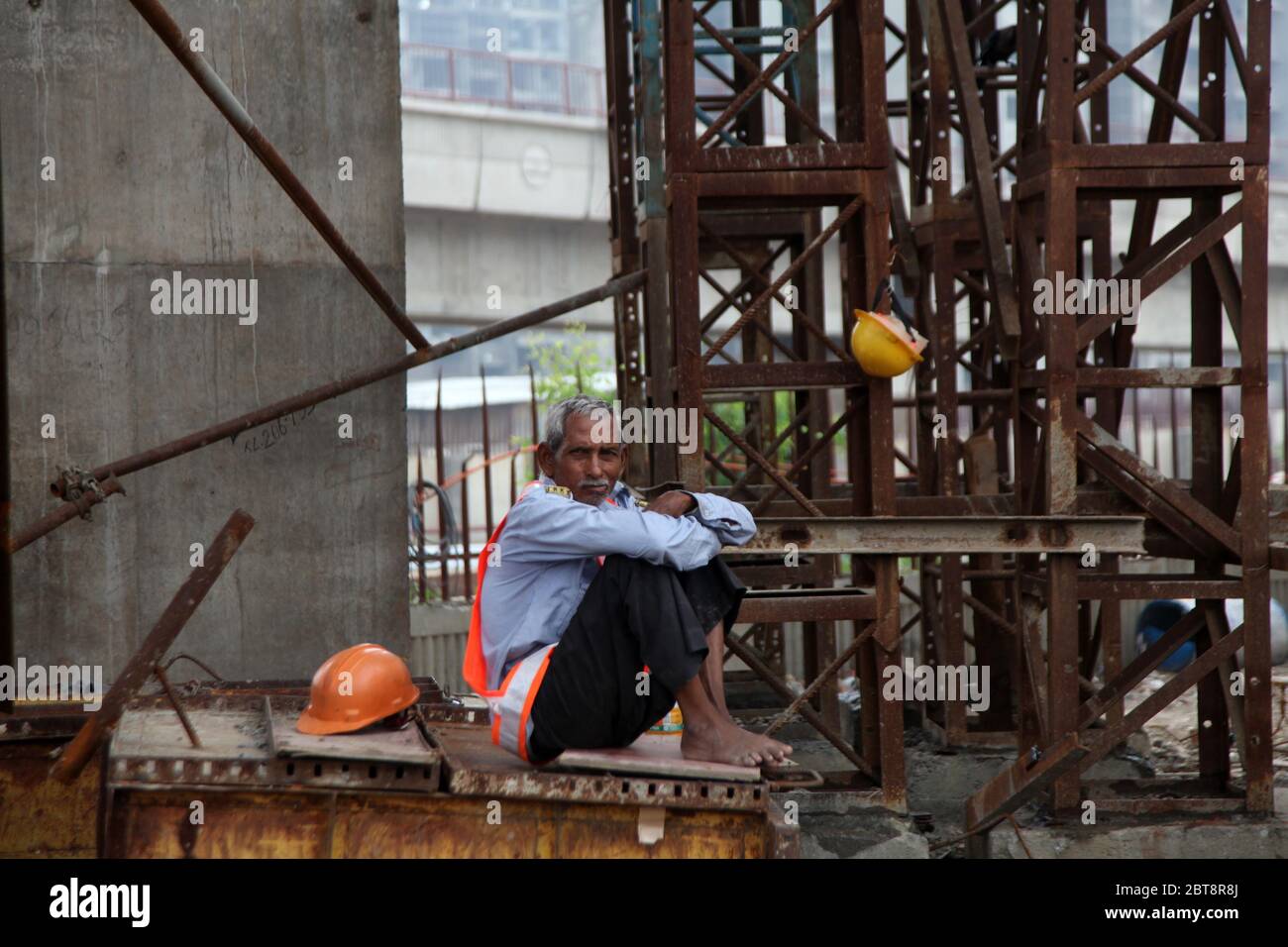 Construction Building, Interior Work, Workers under construction ...
