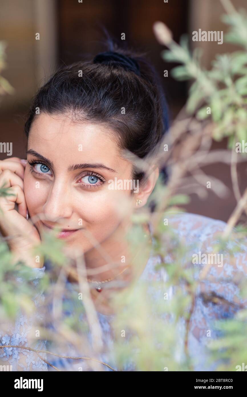 Lavender portrait hi-res stock photography and images - Alamy