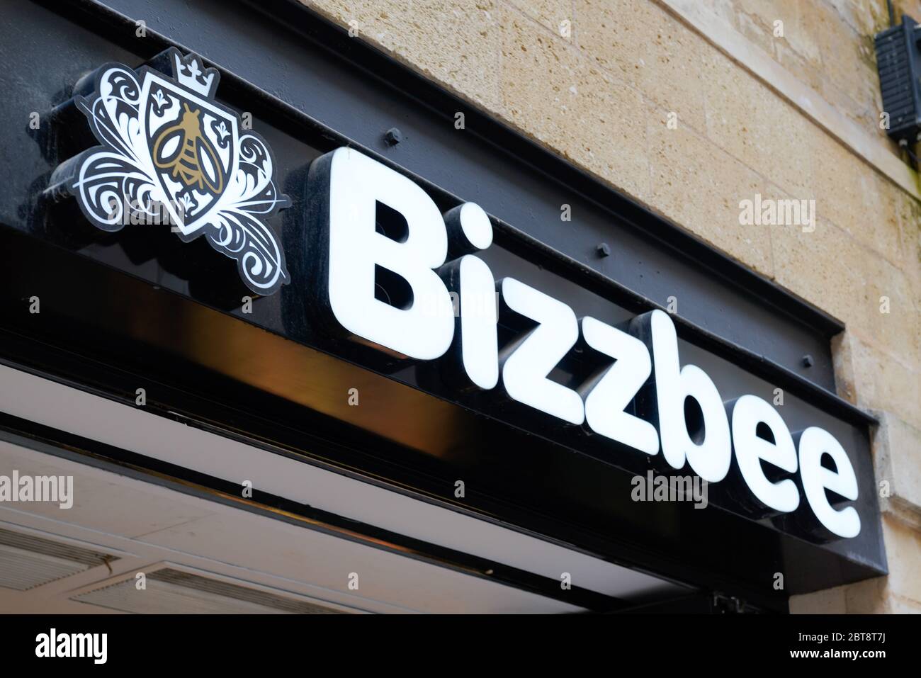 Bizzbee logo hi-res stock photography and images - Alamy