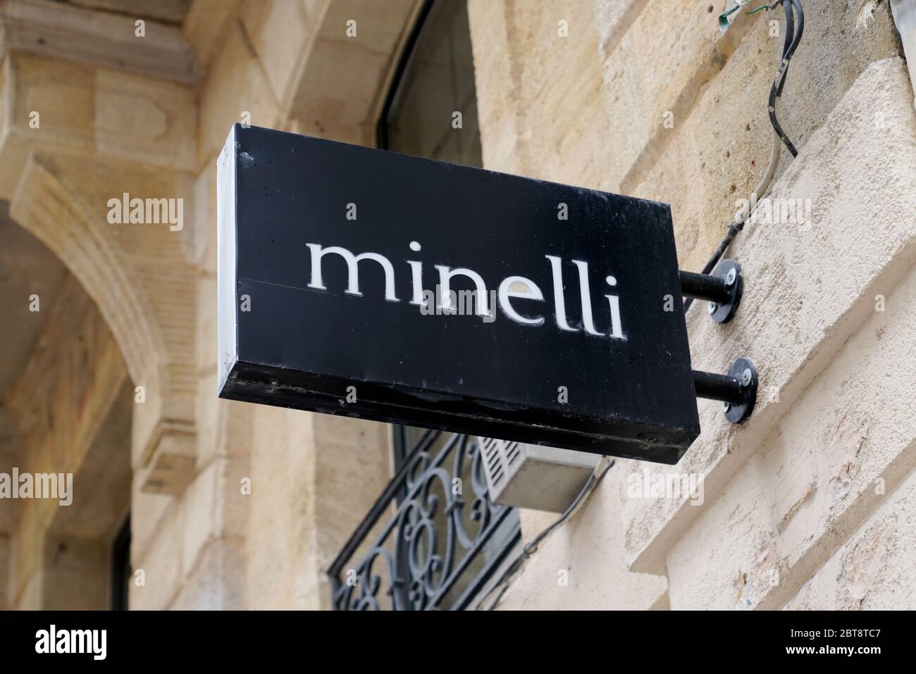 Minelli logo hi-res stock photography and images - Alamy