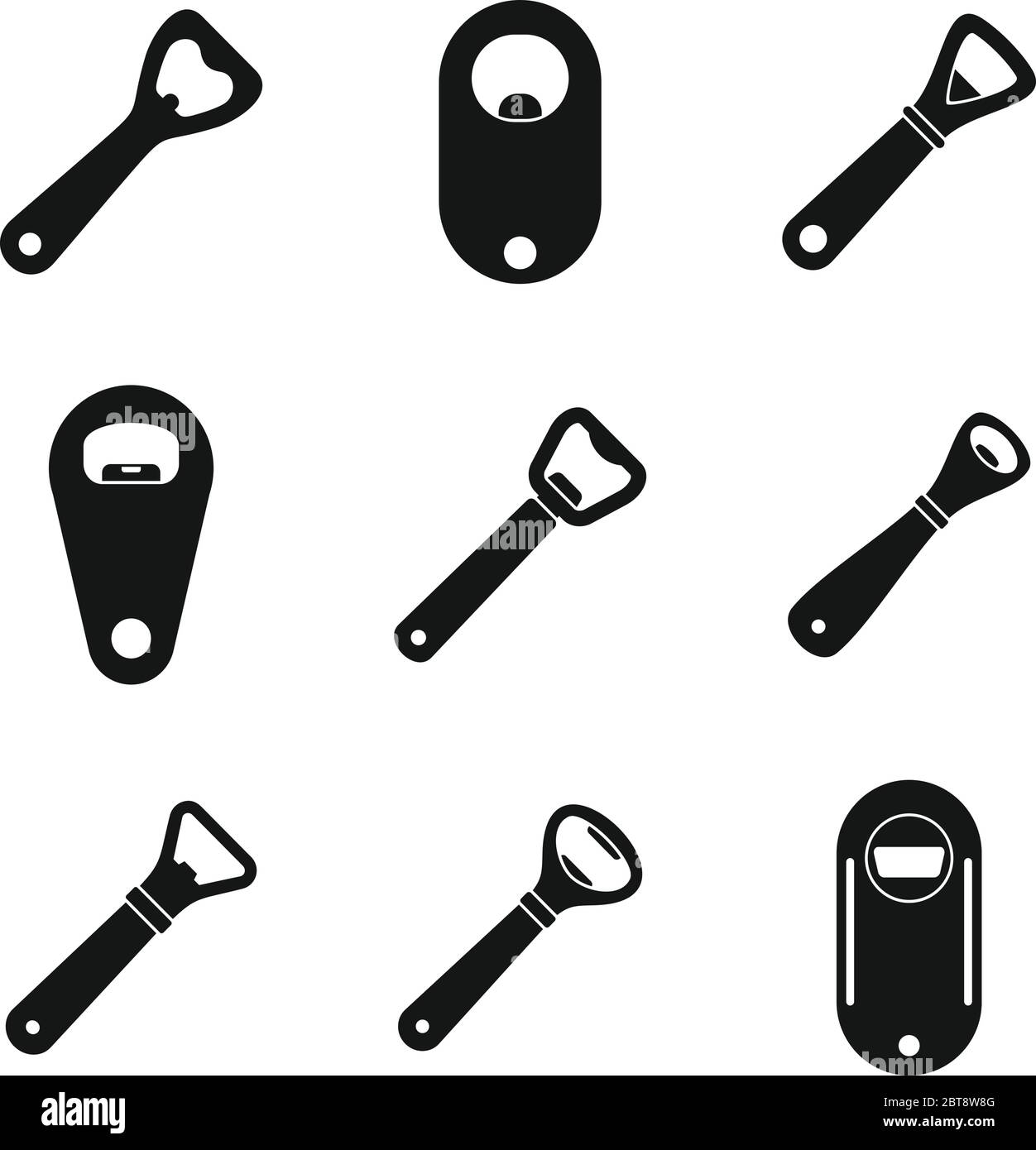 Opener beer still Stock Vector Images - Alamy