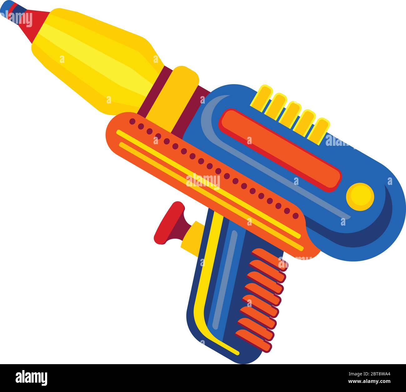 Water blaster icon. Cartoon of water blaster vector icon for web design ...