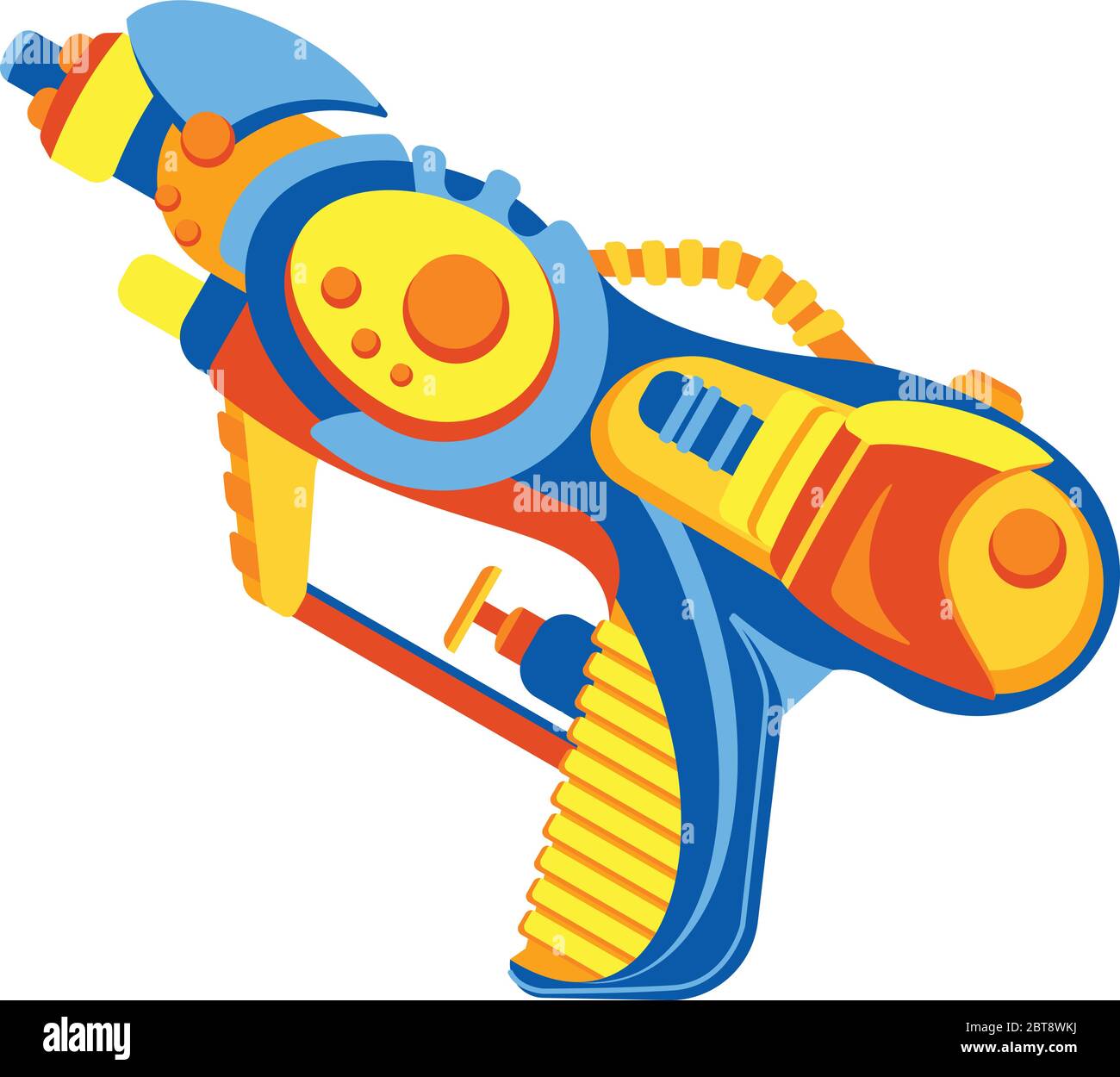 Water gun icon. Cartoon of water gun vector icon for web design ...